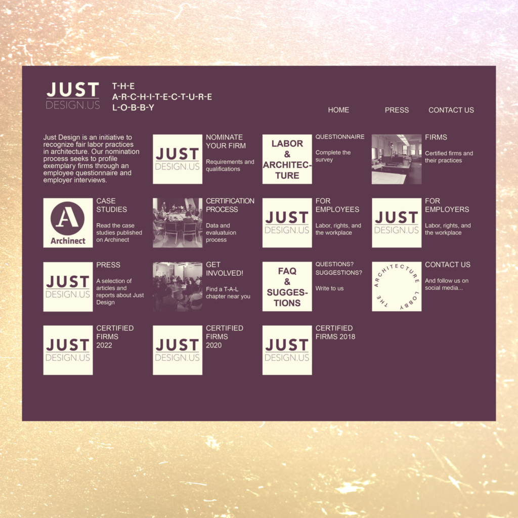 JustDesign – The Architecture Lobby