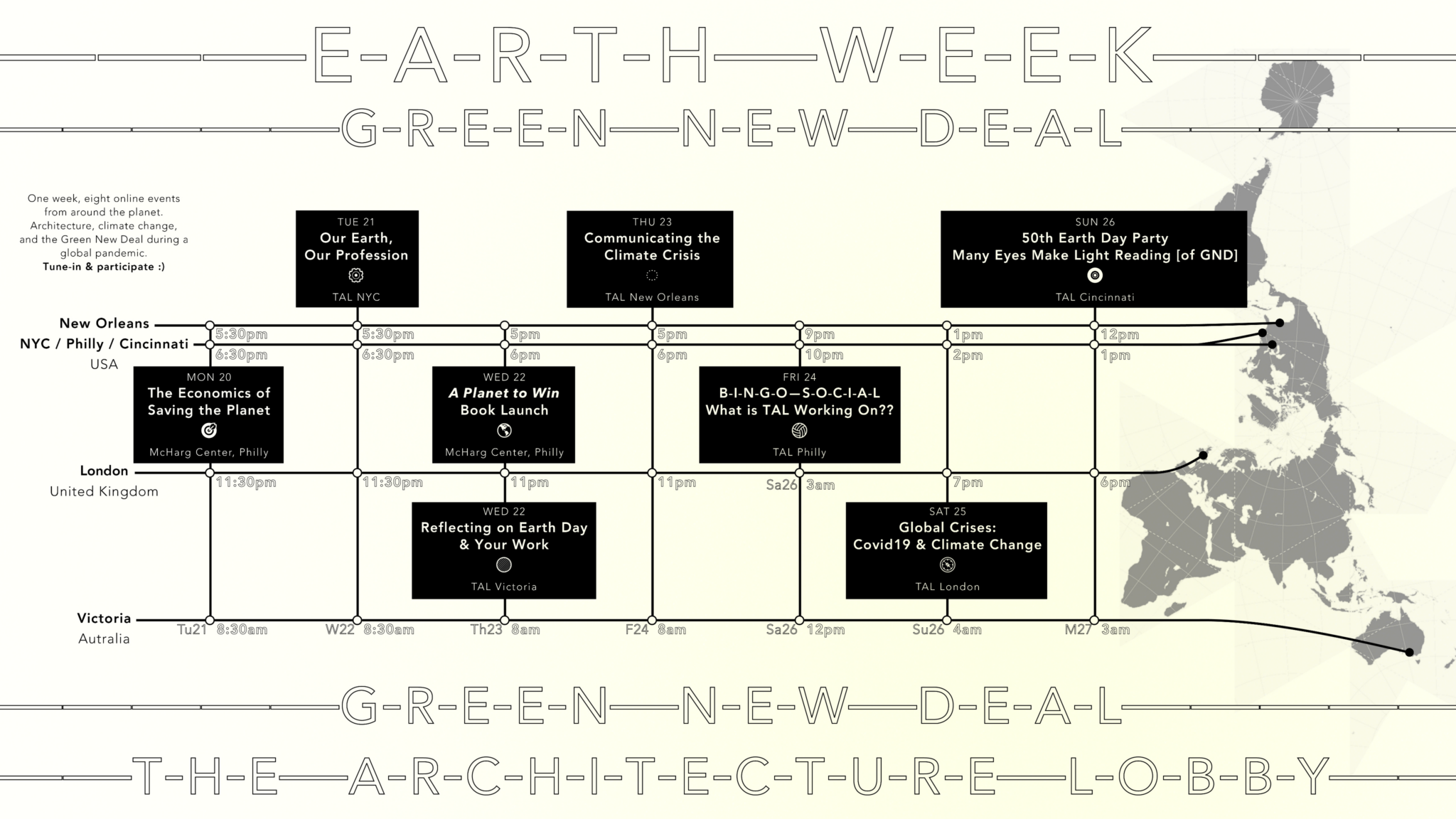 Earth Week 2020 – The Architecture Lobby